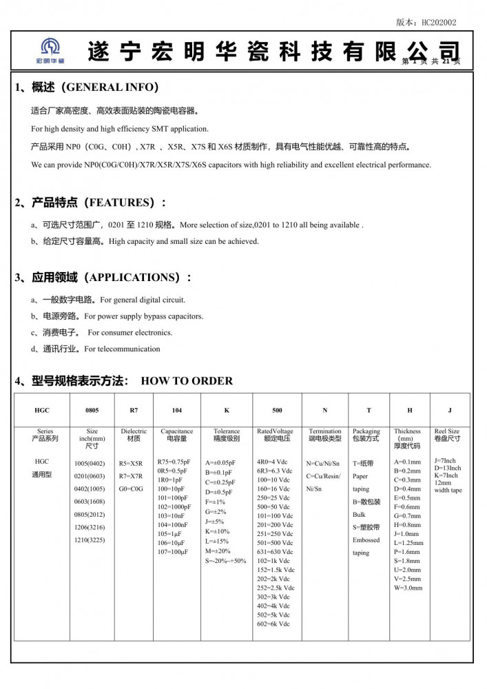 Chinocera approval sheet page 2