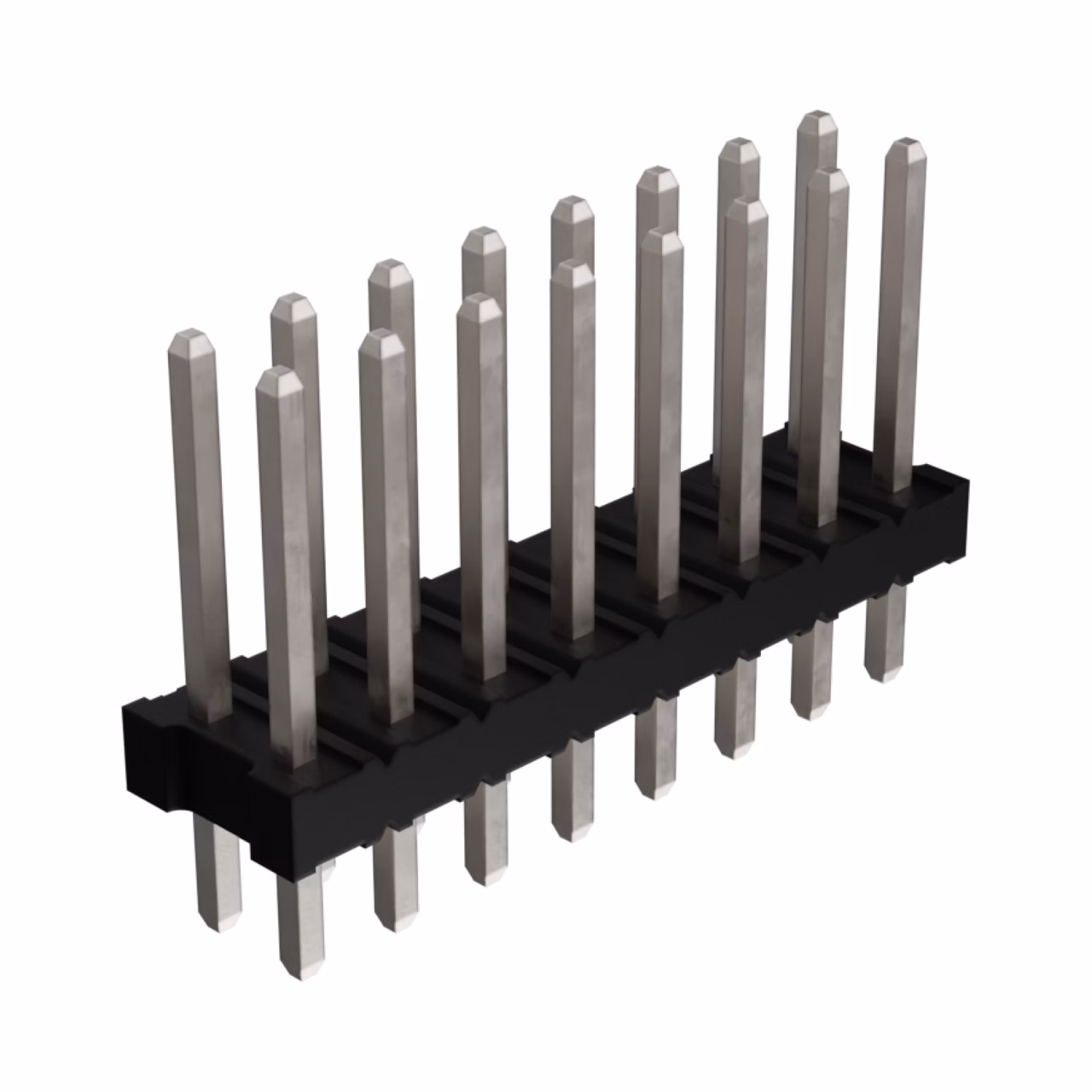 2.00mm Pitch Milli-Grid Header, Vertical, Through Hole, 16 Circuits, 2.54µm Tin (Sn) Overall Plating, Mating Pin Length 6.30mm, Tail Length 2.50mm, Tray, Lead-Free for sale