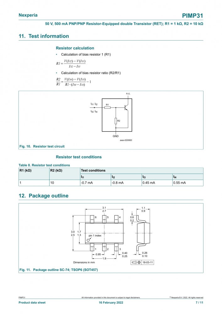 PIMP31X datasheet page 7