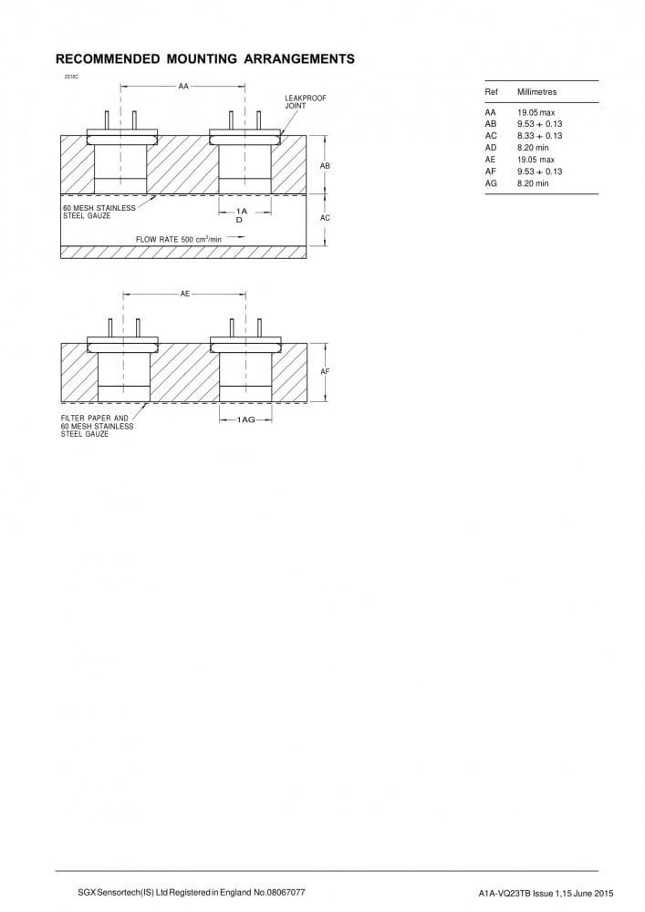 VQ23TB technical document page 3