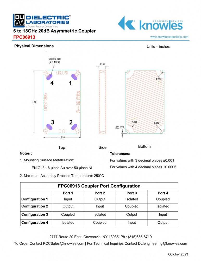 FPC06913 datasheet page 3