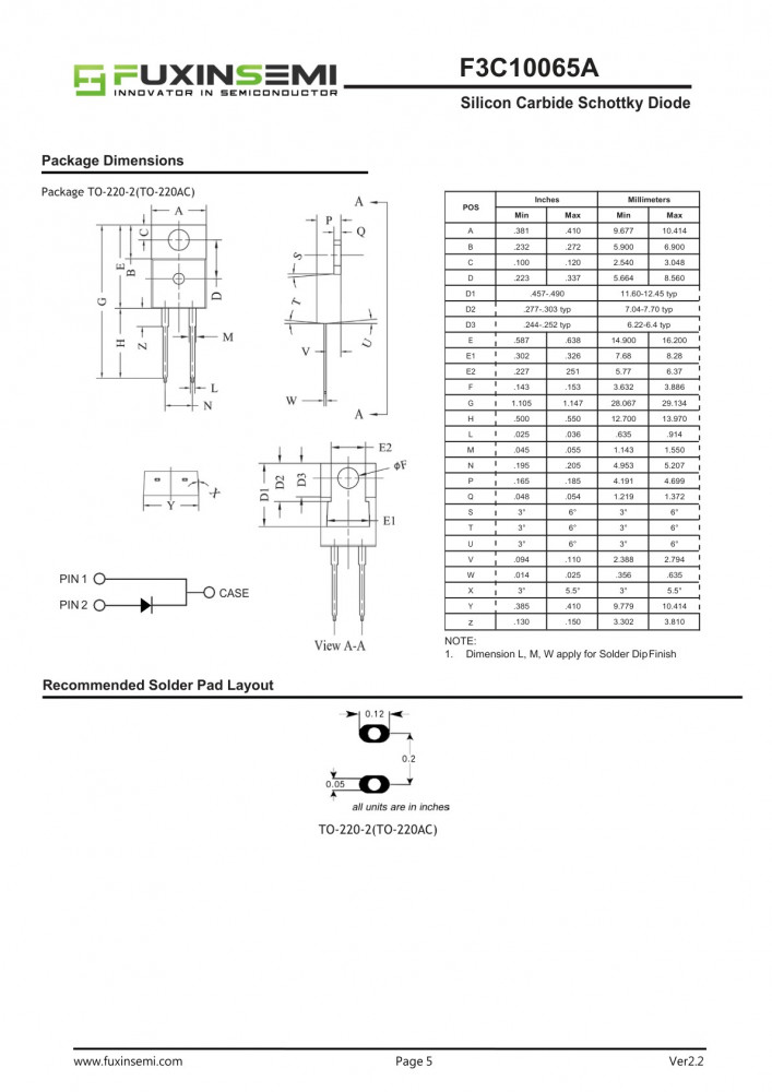 F3C10065A datasheet page 5