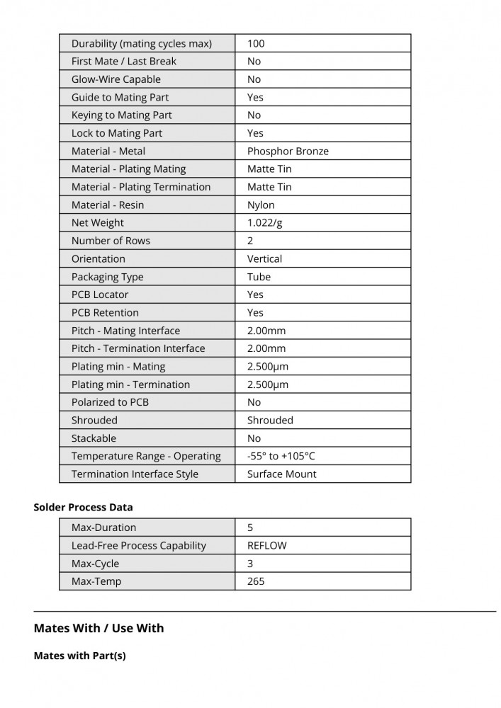 Molex 878322270 product drawing page 3