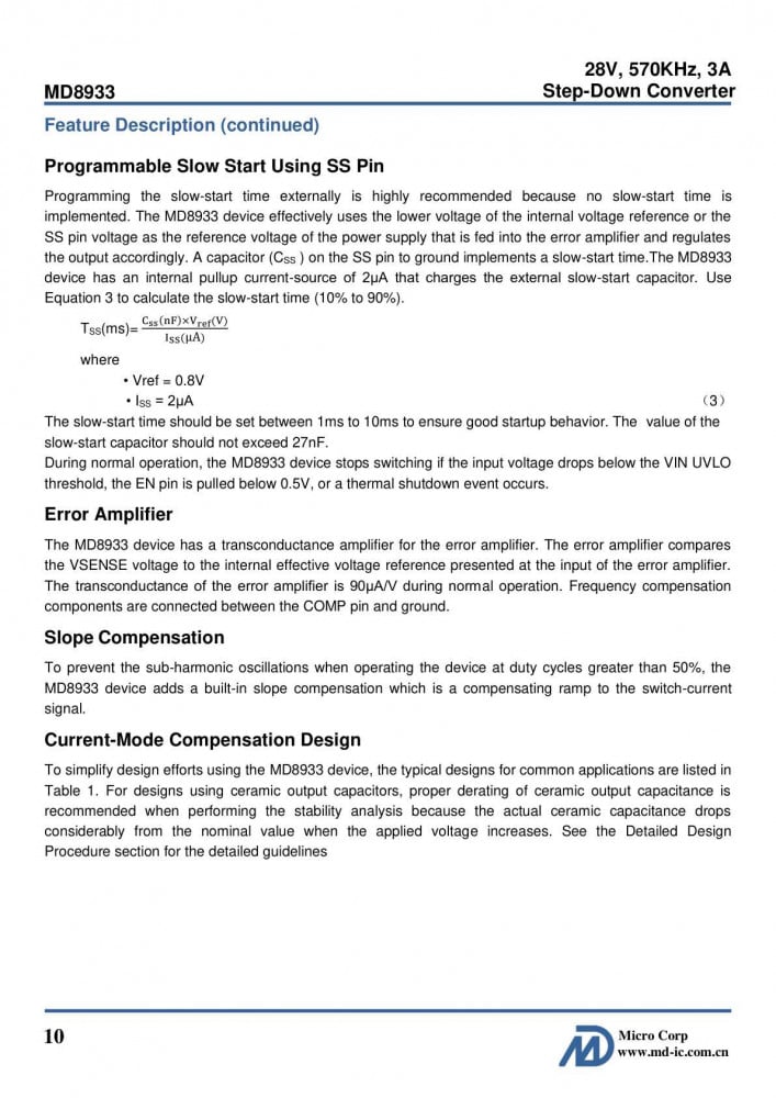 MD8933ESF4 datasheet page 10
