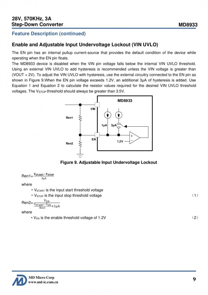 MD8933ESF4 datasheet page 9