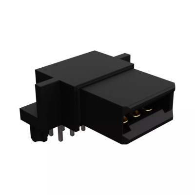 EXTreme LPHPower Receptacle Header, Right-Angle, 2 Power Contacts, Select Gold (Au) Plating, for 3.18mm Thick PC Board, with Press-fit Plastic Pegs for sale