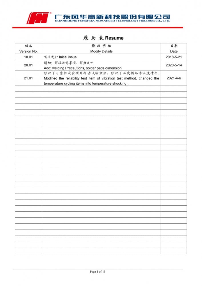 CMFC103J3500HANT approval sheet page 2