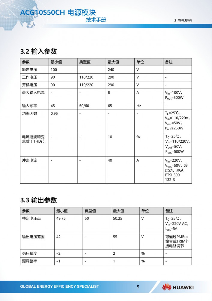 ACG10S50CH technical document page 10