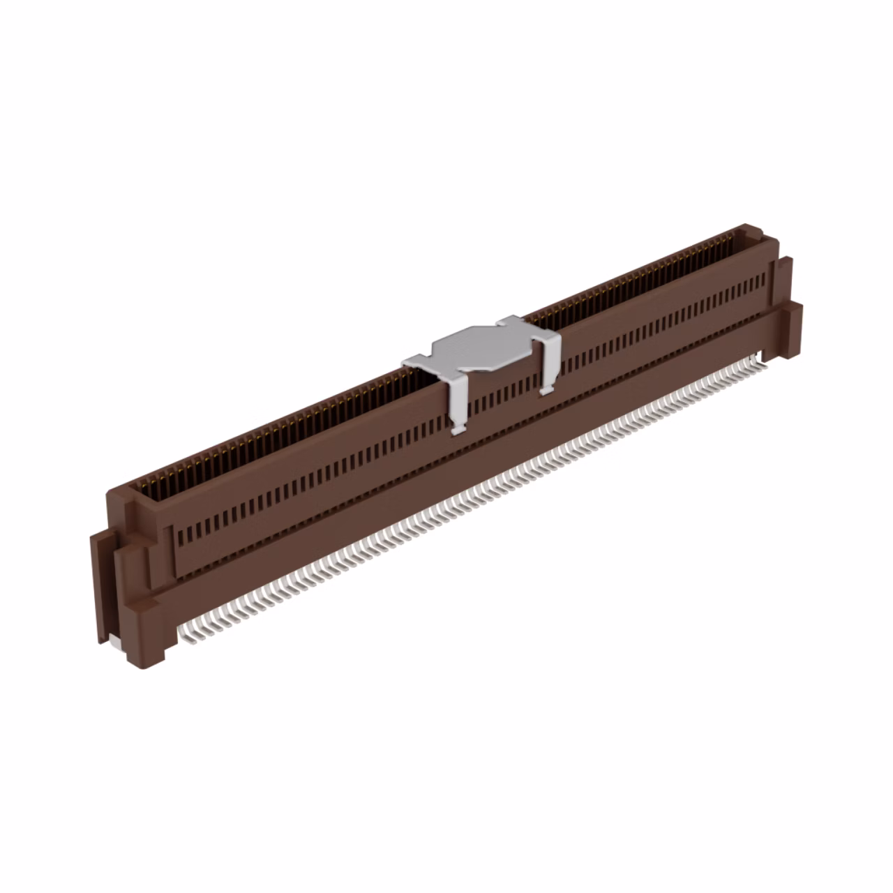 SlimStack Board-to-Board Connector, 0.635mm Pitch, 0.635 Series, Plug, 10.00 or 16.00mm Mated Height, 6.40mm Mated Width, 160 Circuits for sale