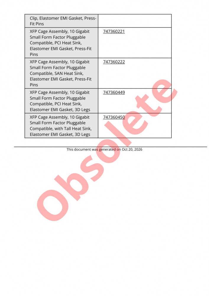 Technical document image 3 for Molex 622030080