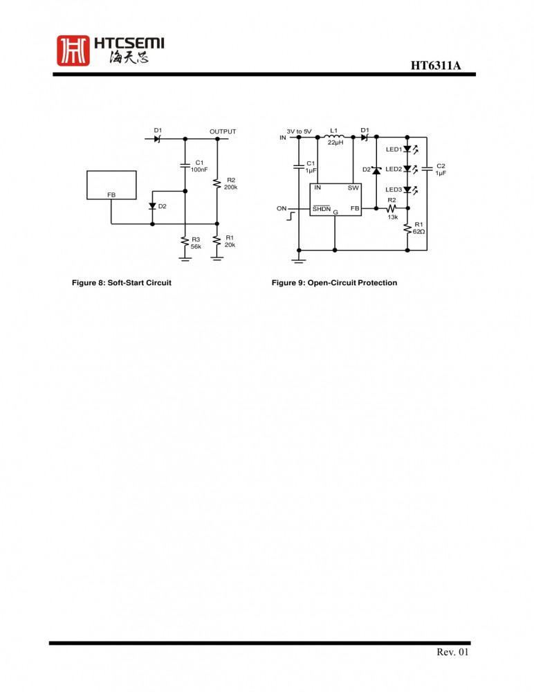 HT6311ARTZ datasheet page 7