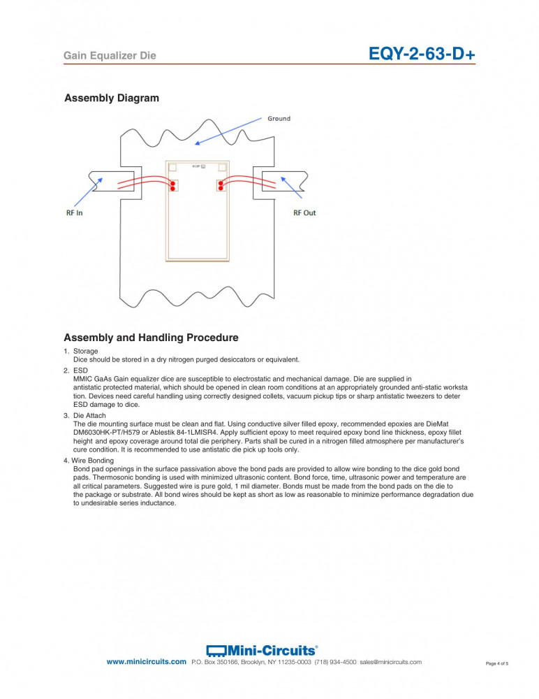 EQY-2-63-DG+ technical document, page 4