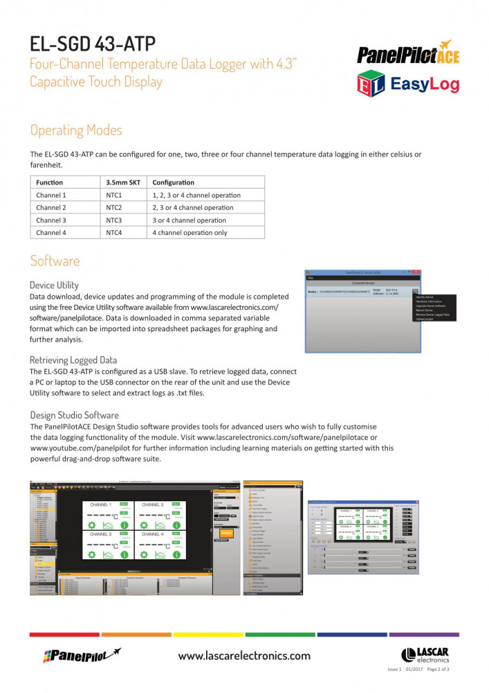 EL-SGD 43-ATP technical document page 2