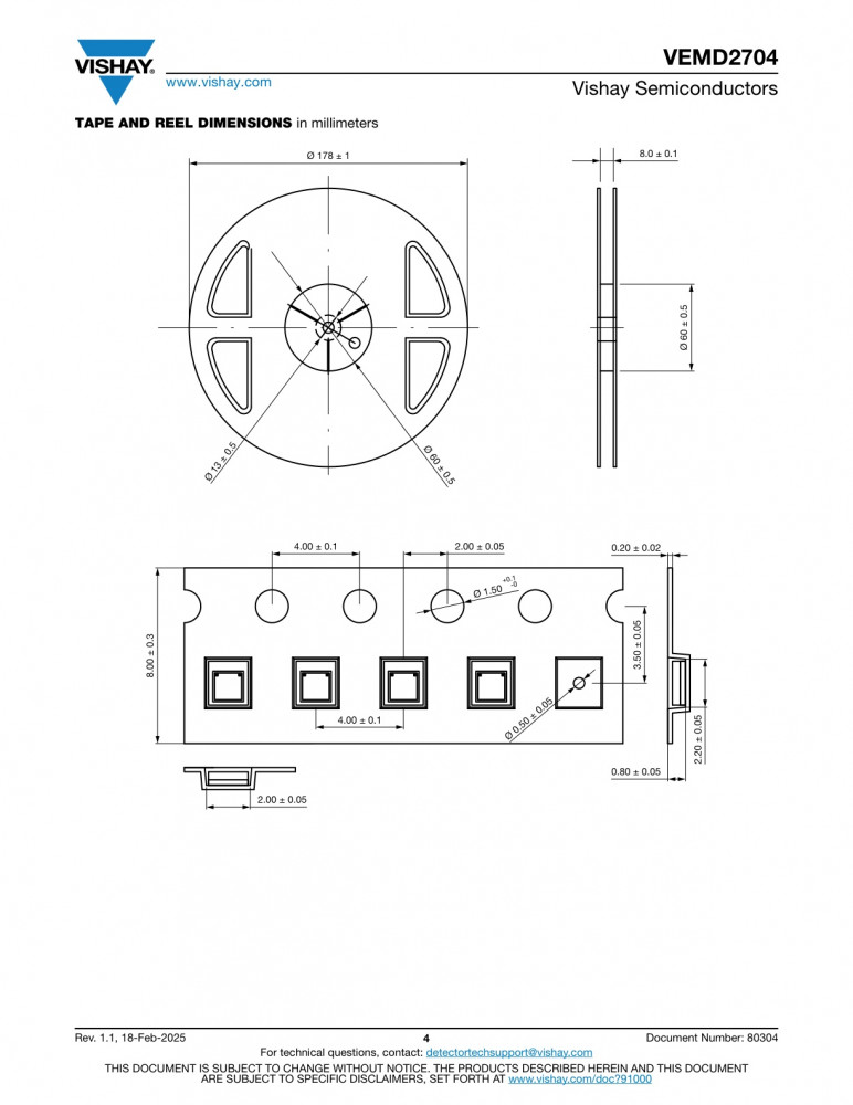 VEMD2704 datasheet page 4