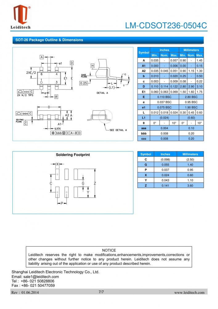 LM-CDSOT236-0504C datasheet page 7