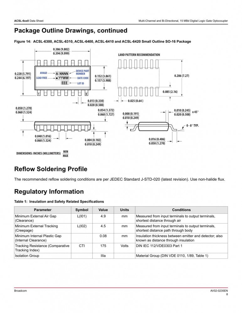 ACSL-6210-50RE datasheet page 8