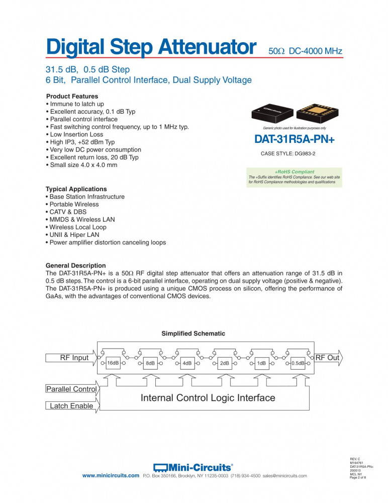 DAT-31R5A-PN+ datasheet page 2