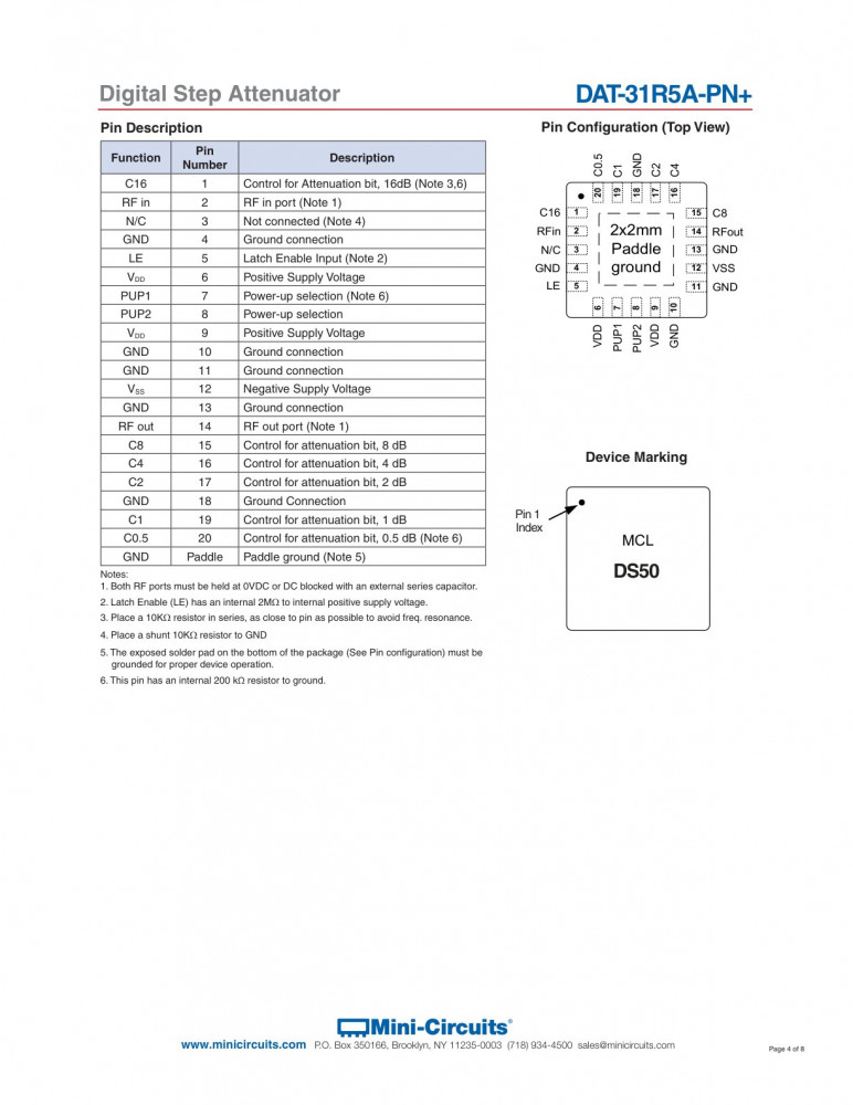 DAT-31R5A-PN+ datasheet page 4