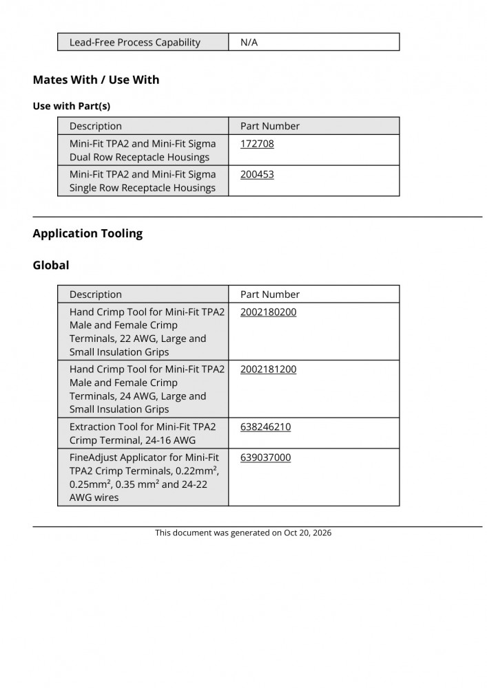 MOLEX 1727186111 technical document page 3