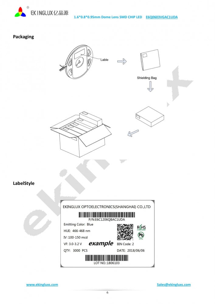 E6Q0603VGAC1UDA datasheet page 6