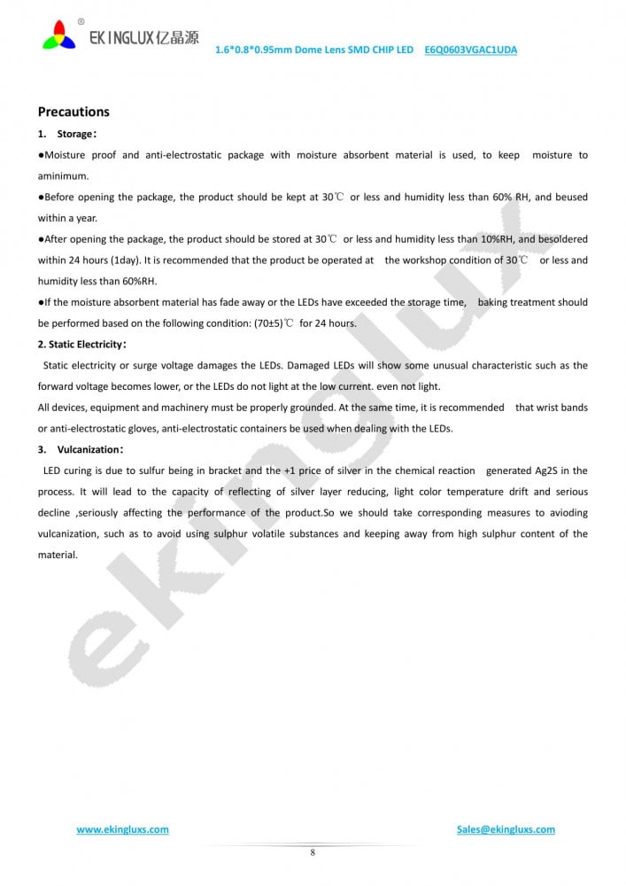 E6Q0603VGAC1UDA datasheet page 8