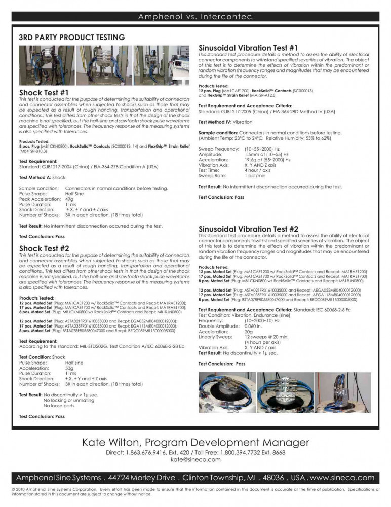 Amphenol SC000013 technical document page 10
