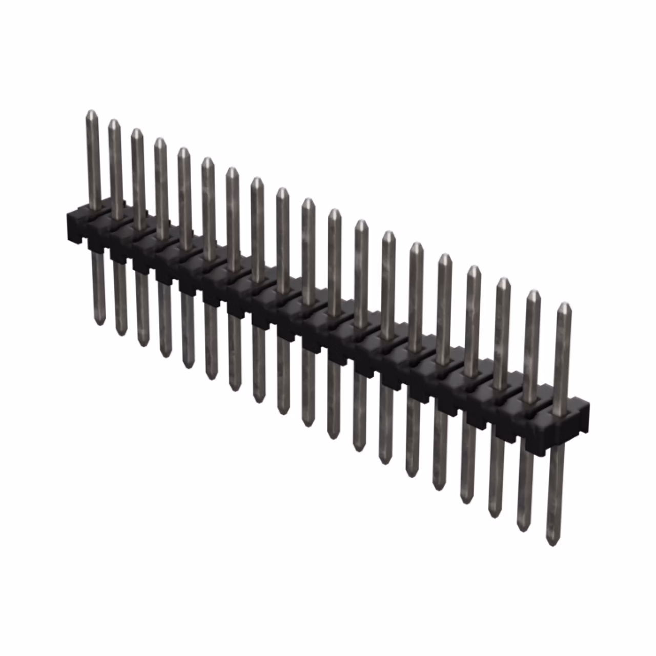 KK 396 Breakaway Header, Vertical, 19 Circuits, Matte Tin (Sn) Plating, Pin Length 27.94mm for sale