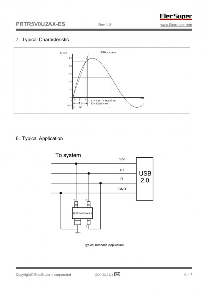 PRTR5V0U2AX-ES datasheet page 4
