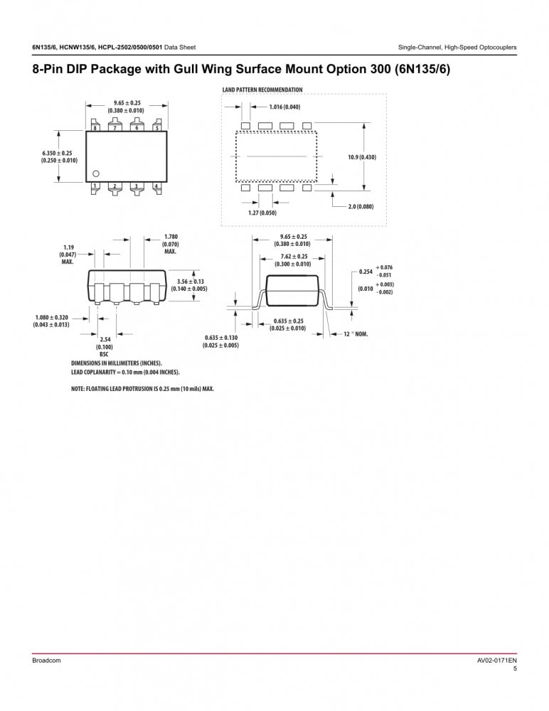 HCPL-2502 datasheet page 5