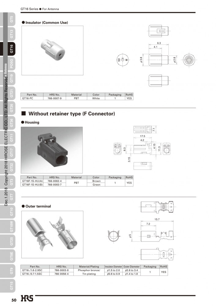 GT16G technical document page 3