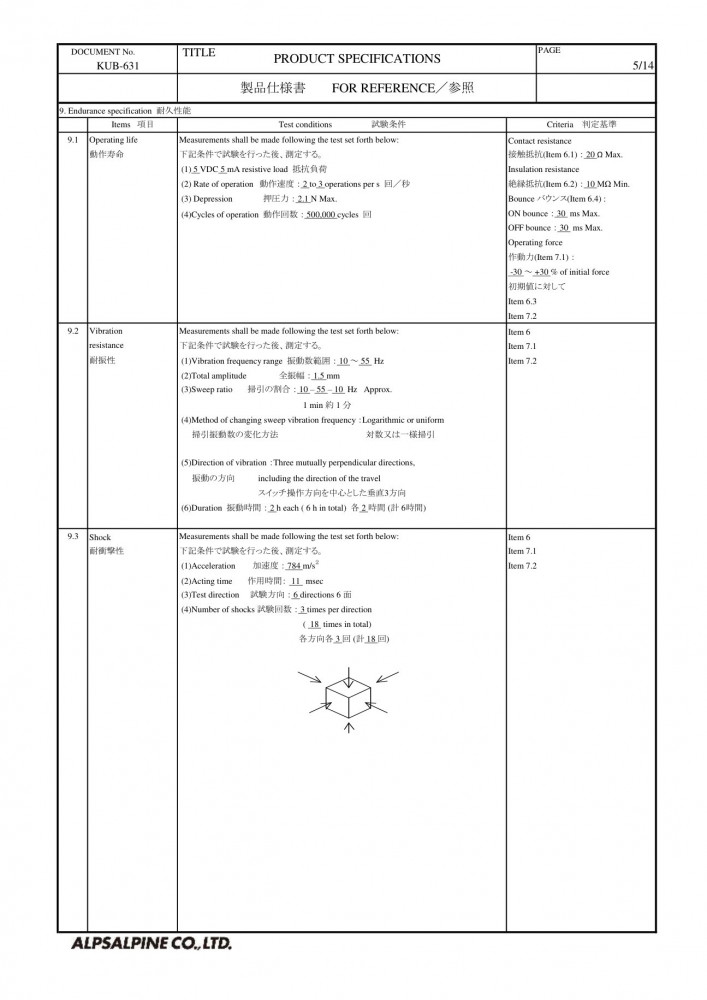 SKUBABE010 specification document page 5