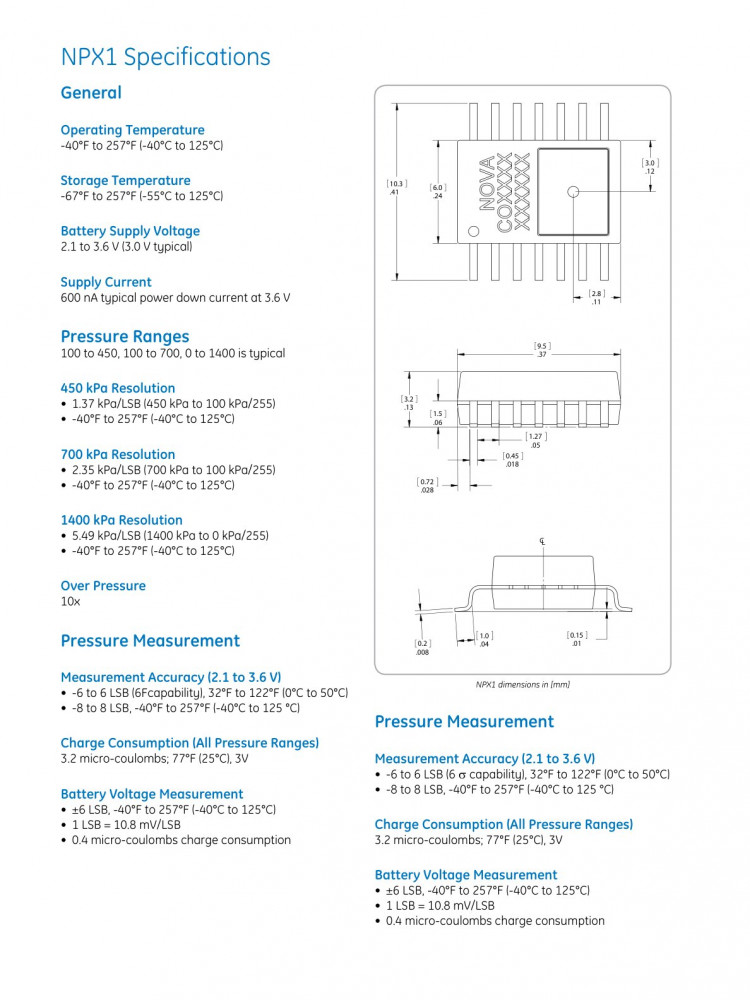 NPX-C01768 technical document page 2