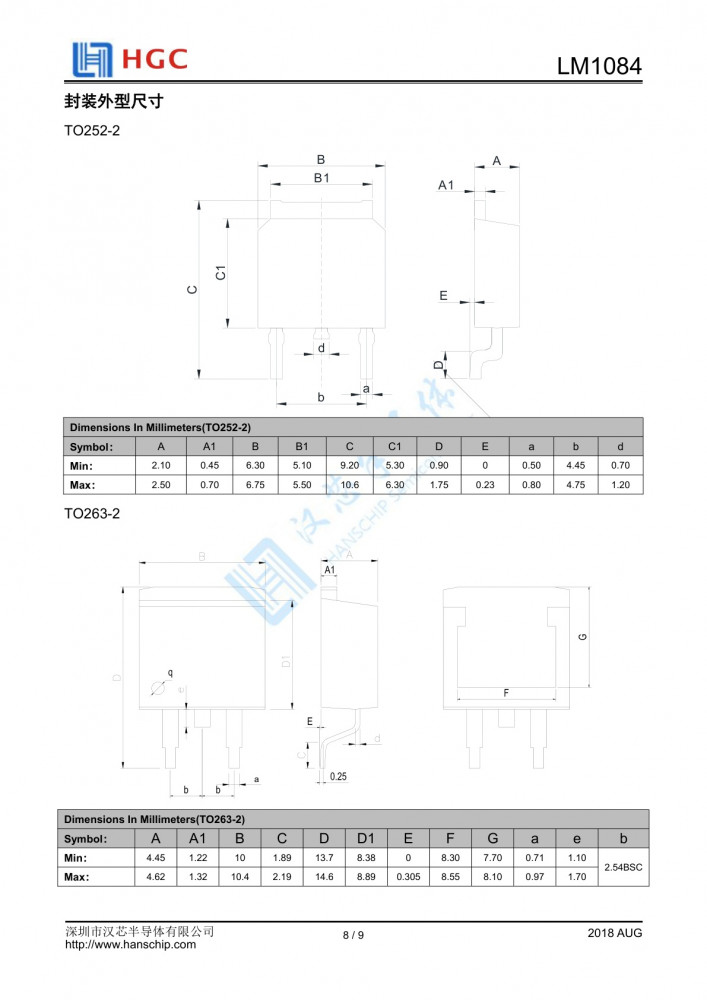 LM1084 datasheet page 8