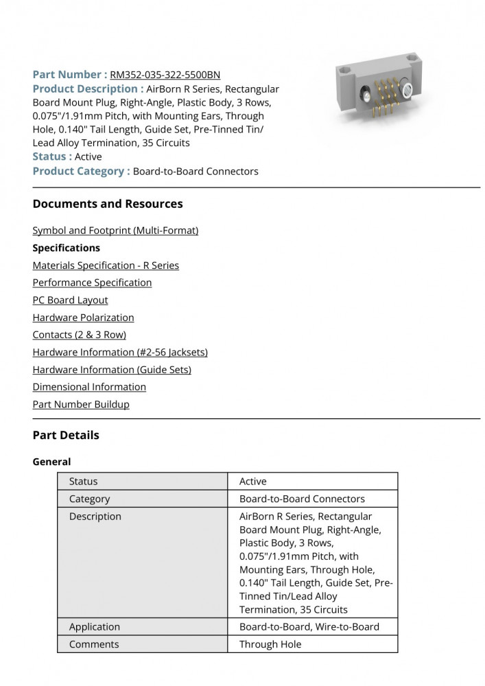RM352-035-322-5500BN technical document image 1