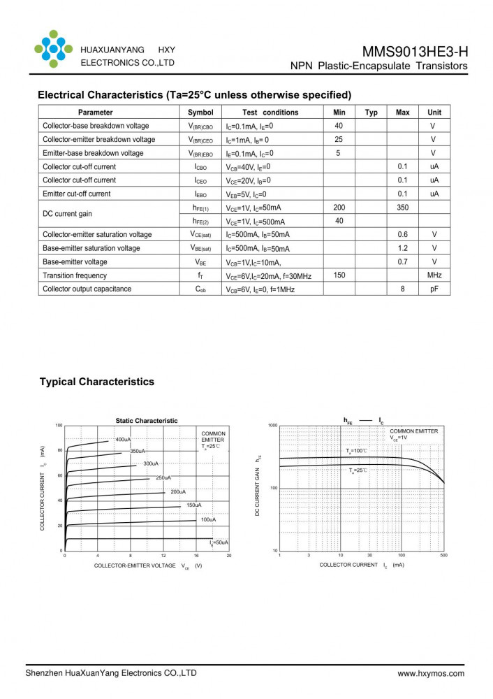 MMS9013HE3-H-HXY datasheet page 2