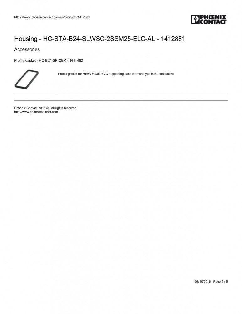 Phoenix Contact 1412881 technical document page 5