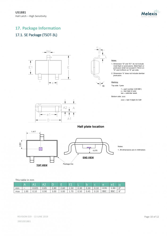 US1881 datasheet page 10