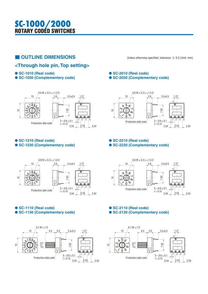 Nidec SC-2010 datasheet page 4