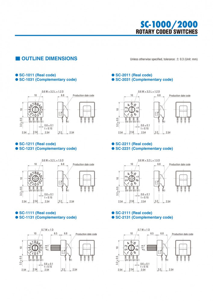 Nidec SC-2010 datasheet page 5