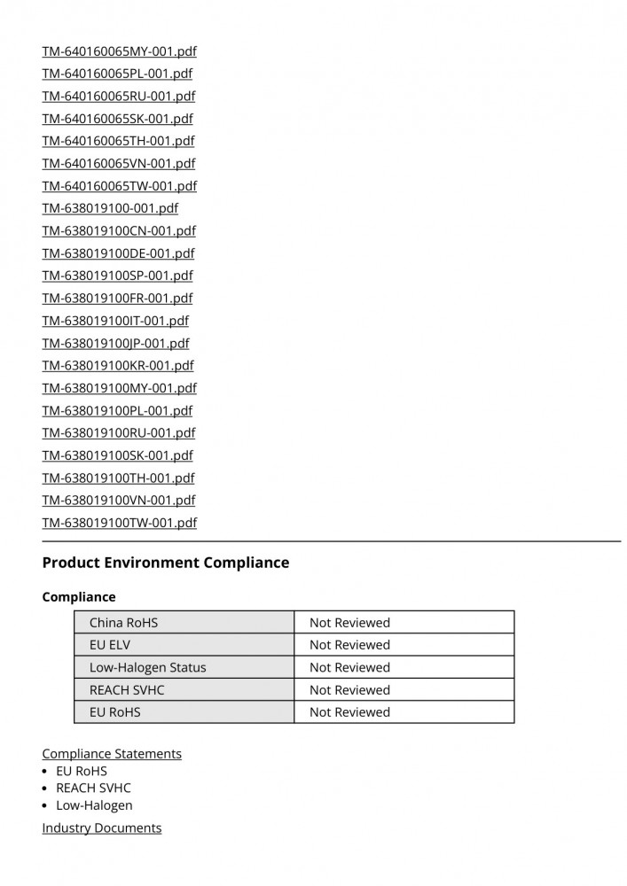 PT-1500 tooling document preview, page 2