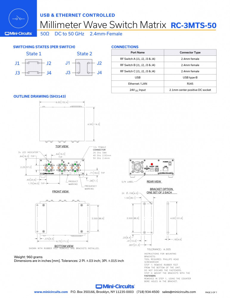 RC-3MTS-50 datasheet page 3