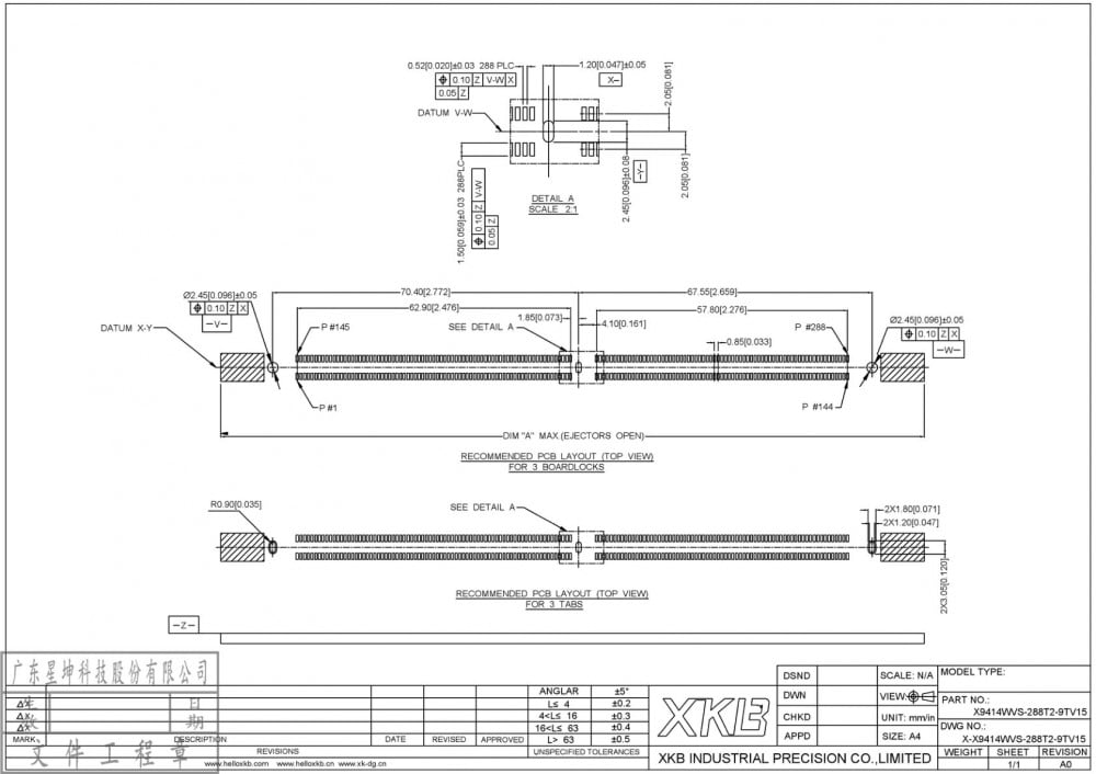 X9414WVS-288T2-9TV30 technical drawing page 3