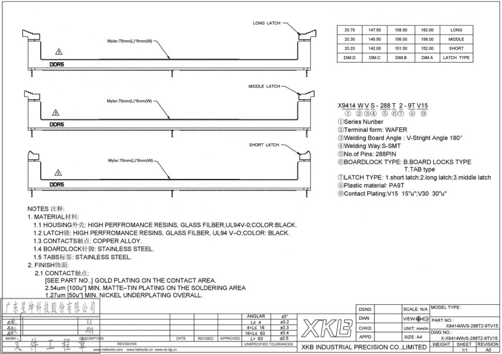 X9414WVS-288T2-9TV30 technical drawing page 4