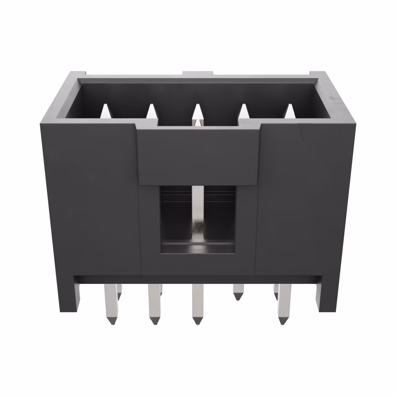 C-Grid III PCB Header, 2.54mm Pitch, Through Hole, Dual Row, Vertical, Shrouded, 2.90mm Tail Length, 10 Circuits (void at circuit 3), Tin (Sn) Plating for sale