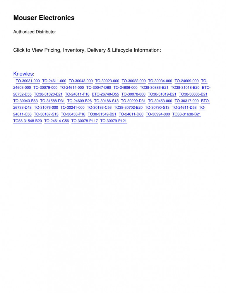 Knowles technical document page 2