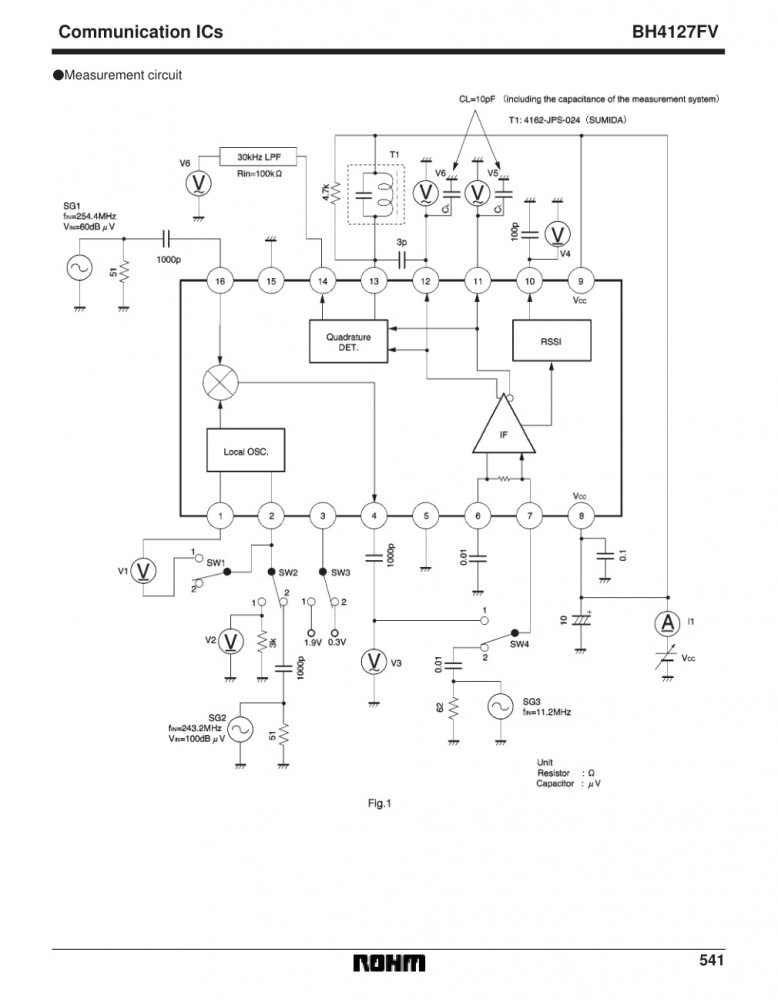 BH4127FV datasheet page 7