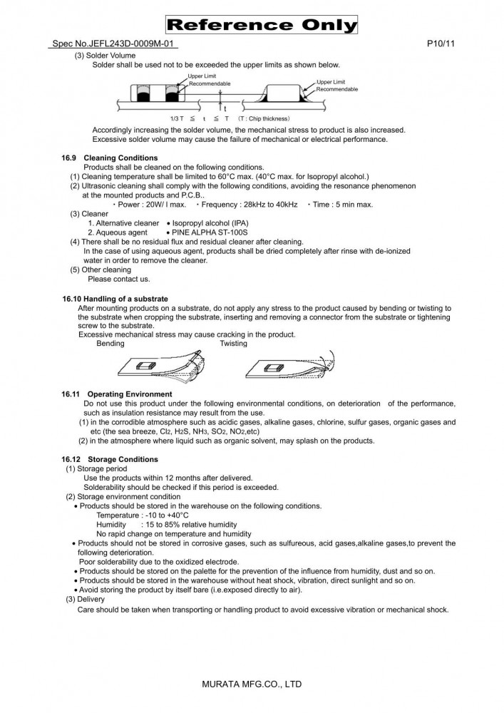 Murata specification page 10
