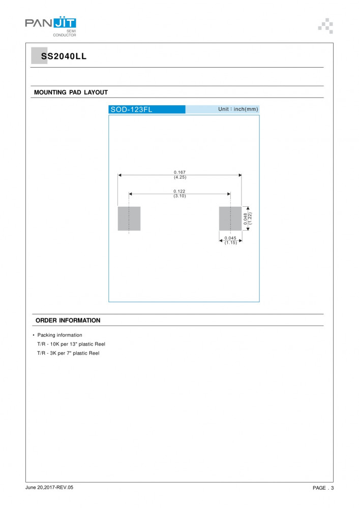 SS2040LL datasheet page 3