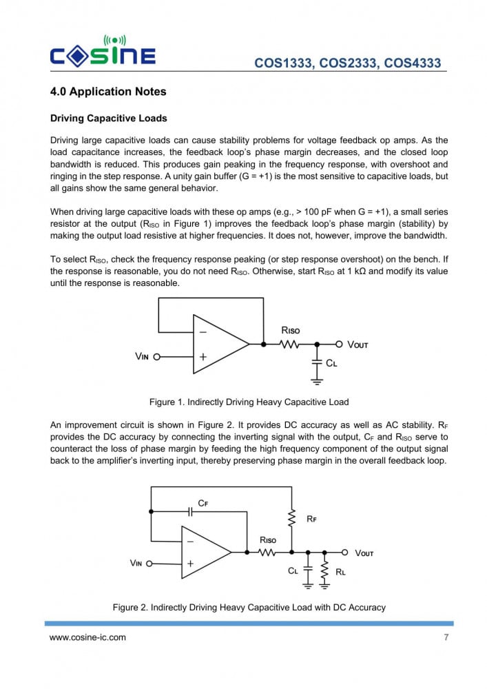 COS4333 datasheet page 7