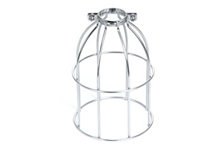 Incandescant Stringlight Construction Guard 1-3/4 Neck Zinc Plated, Long, Narrow Profile